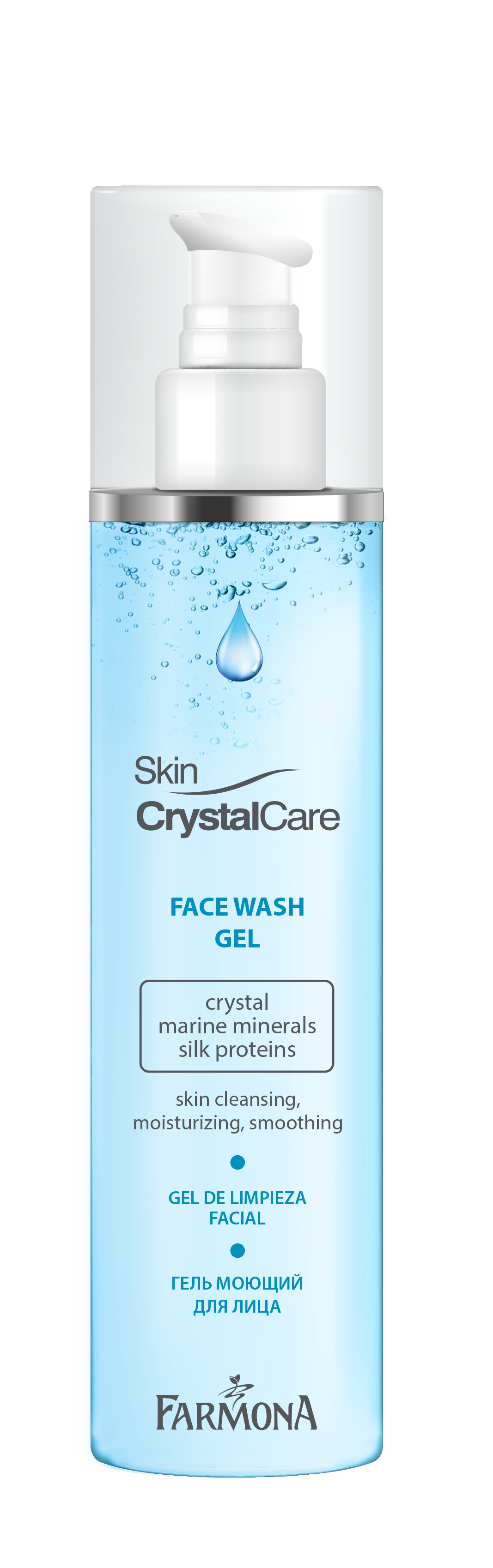 Face Wash Gel, SKIN CRYSTAL CARE 200ml/6.76 fl.oz. – Farmona